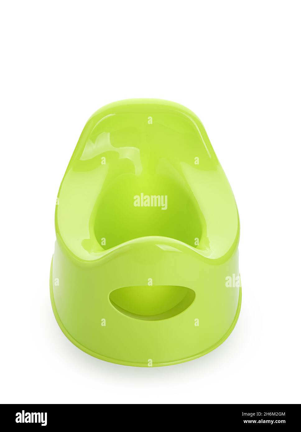 Modern potty on white background Stock Photo - Alamy