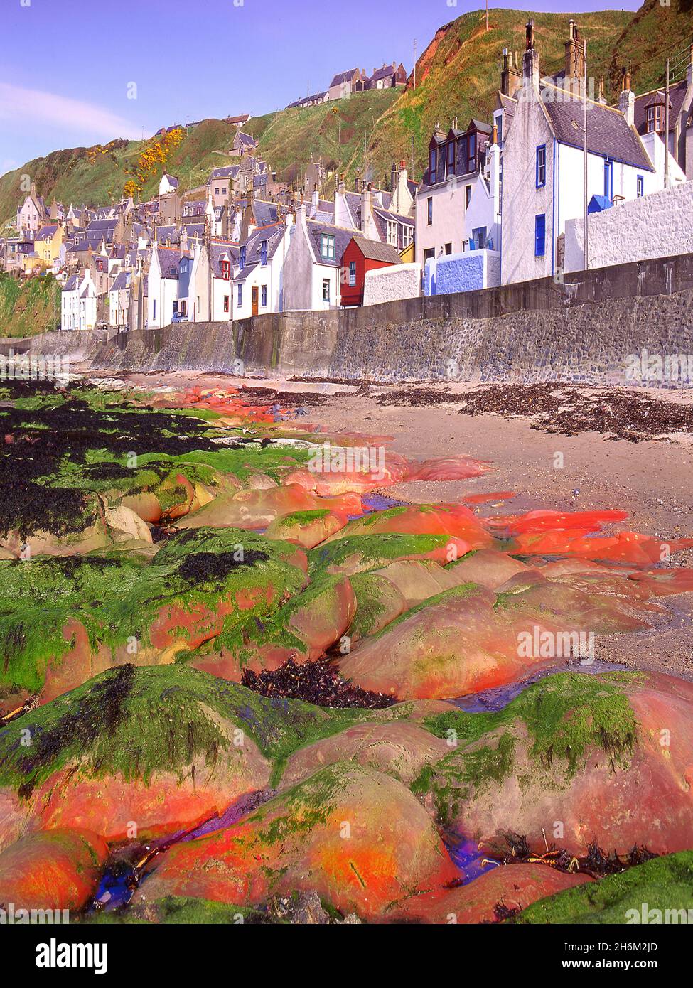 Gardenstown, Banffshire, N/E Scotland Stock Photo - Alamy