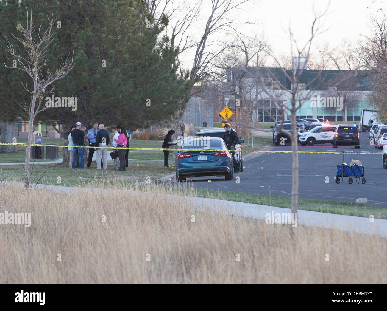 Colorado shooting crime scene hi-res stock photography and images - Alamy