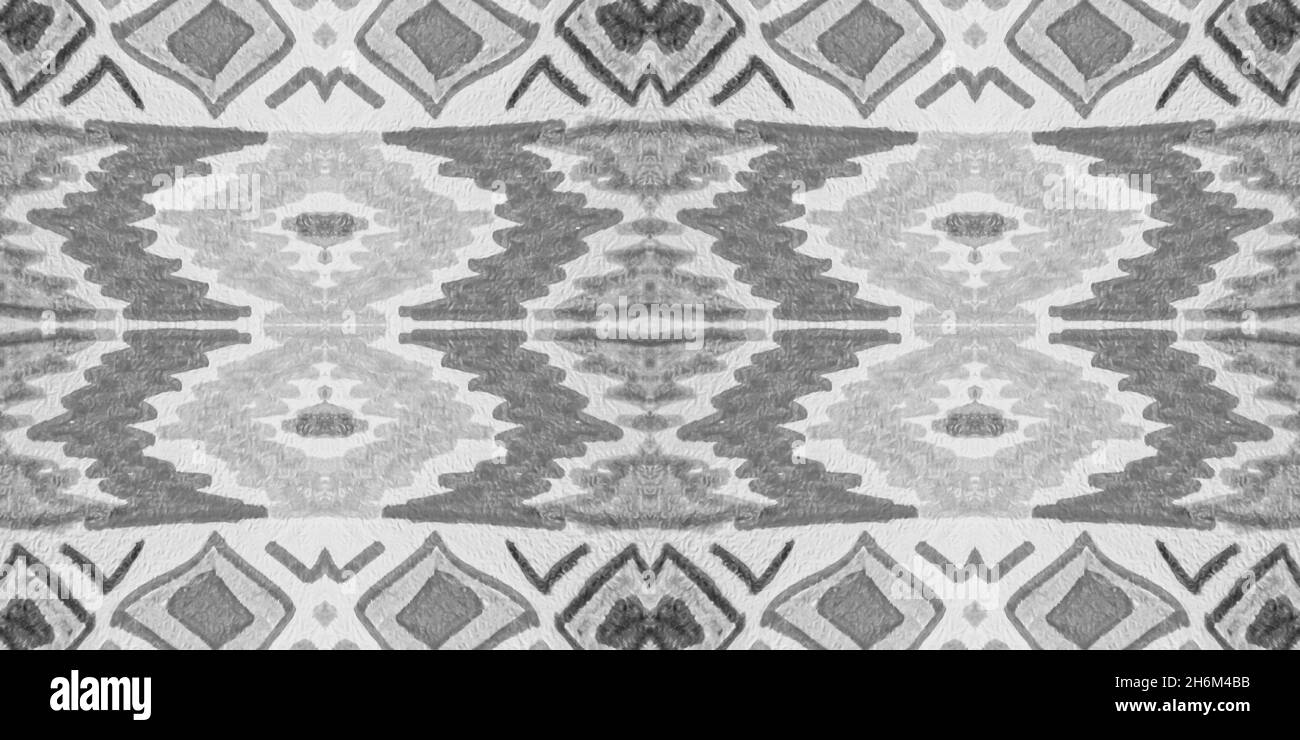 Seamless peruvian pattern. Hand drawn aztec illustration Stock Photo ...