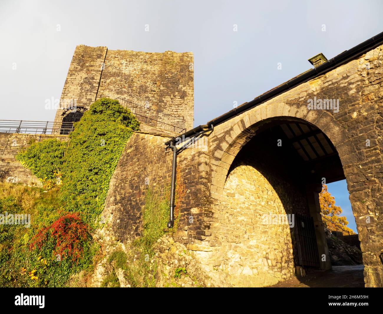 Clitheroe Castle, Lancashire, UK Stock Photo - Alamy