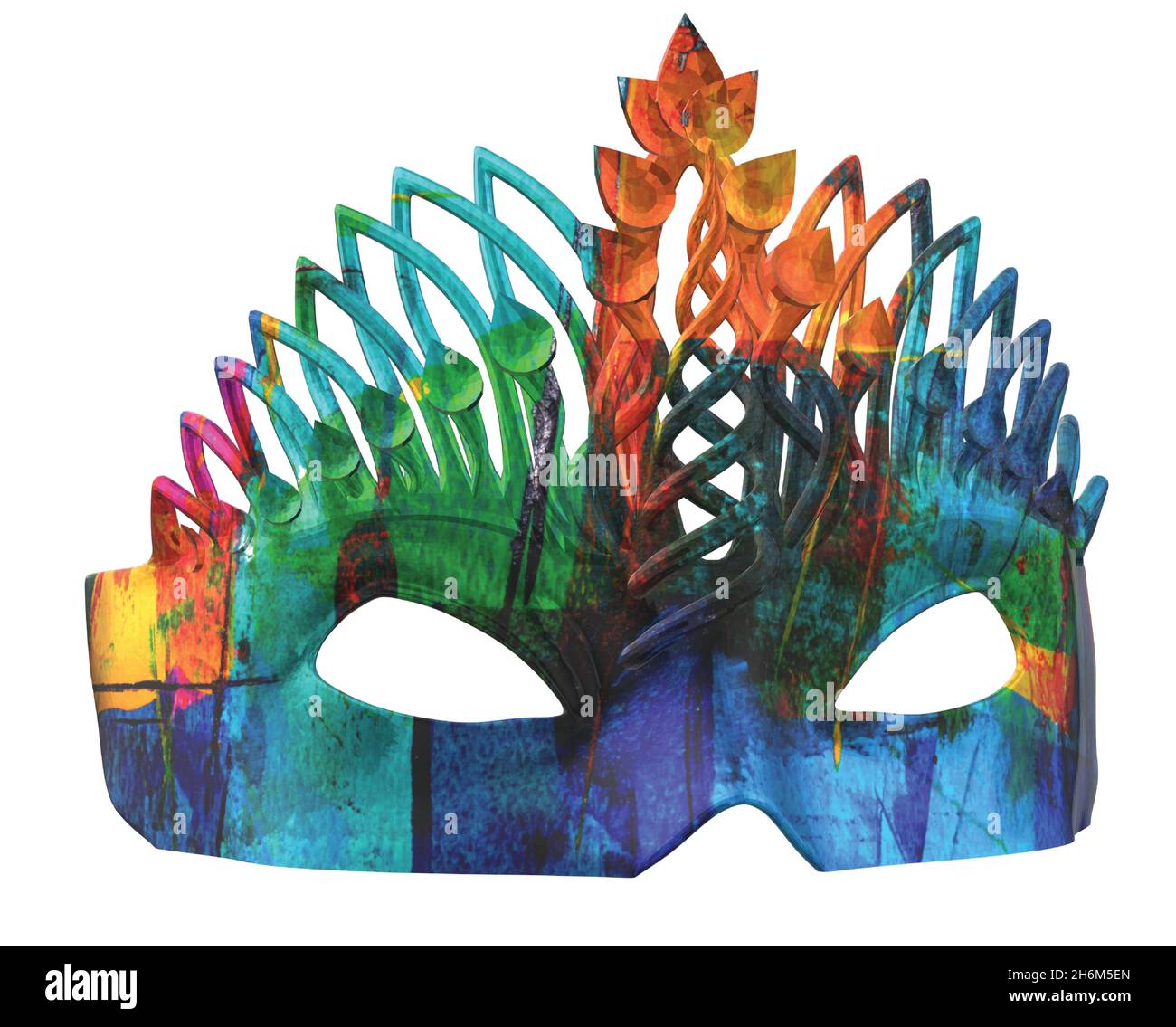 Masquerade ball painting Stock Vector Images - Alamy