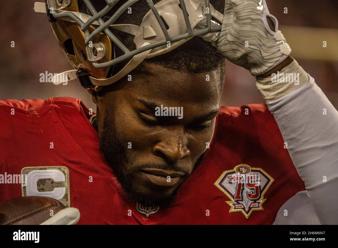 Santa Clara, California, USA. 15th Nov, 2021. First quarter ...