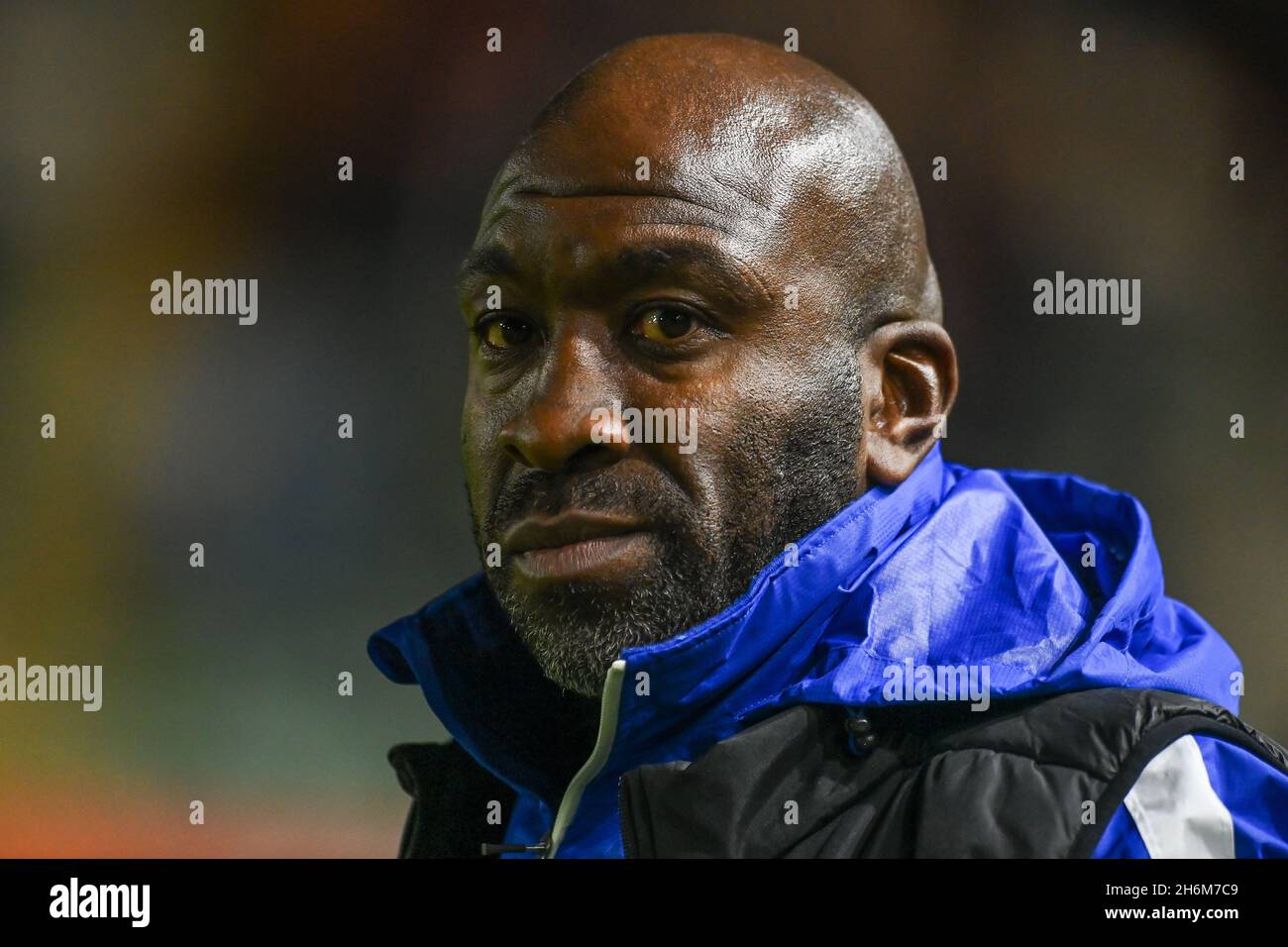 Darren Moore manager of Sheffield Wednesday before the game Stock Photo ...
