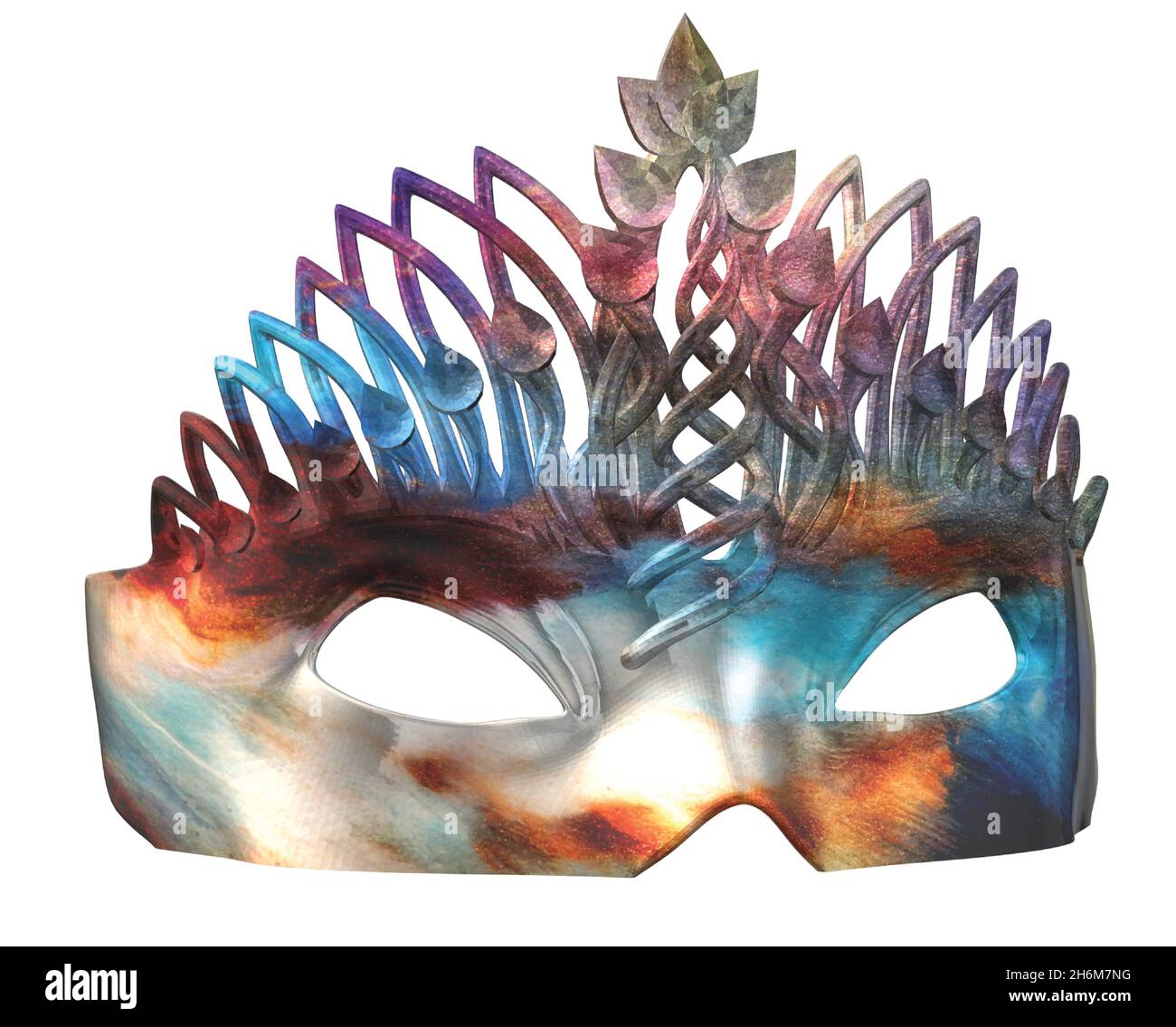 Masquerade ball painting Stock Vector Images - Alamy