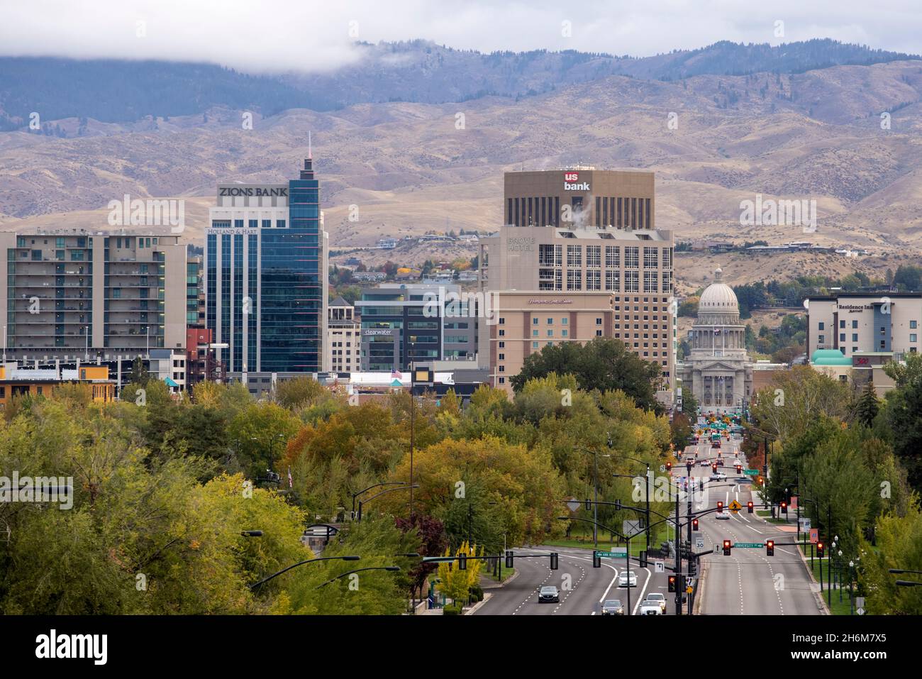 Boise idaho state capitol downtown hi-res stock photography and images ...
