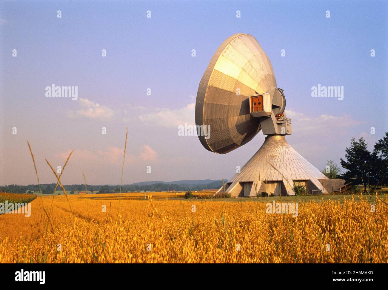 Satellite Tracking Station Raisting, Germany Stock Photo - Alamy