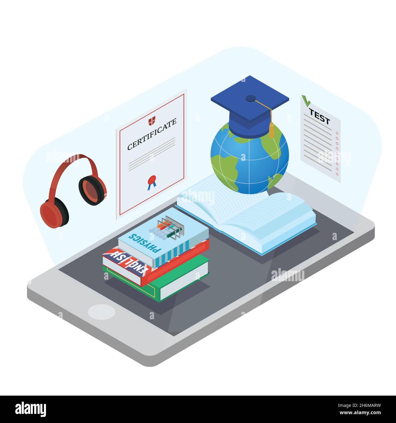 online courses on the internet Stock Photo - Alamy