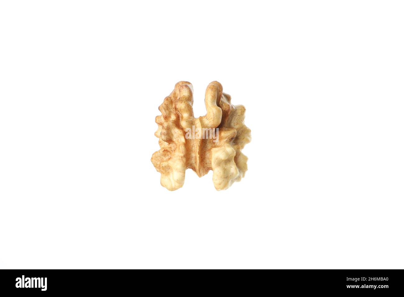 Peeled walnuts isolated on white background, close up Stock Photo - Alamy
