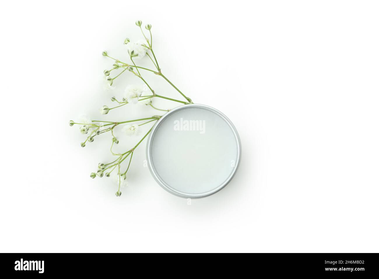 Eco lip balm isolated on white background Stock Photo - Alamy
