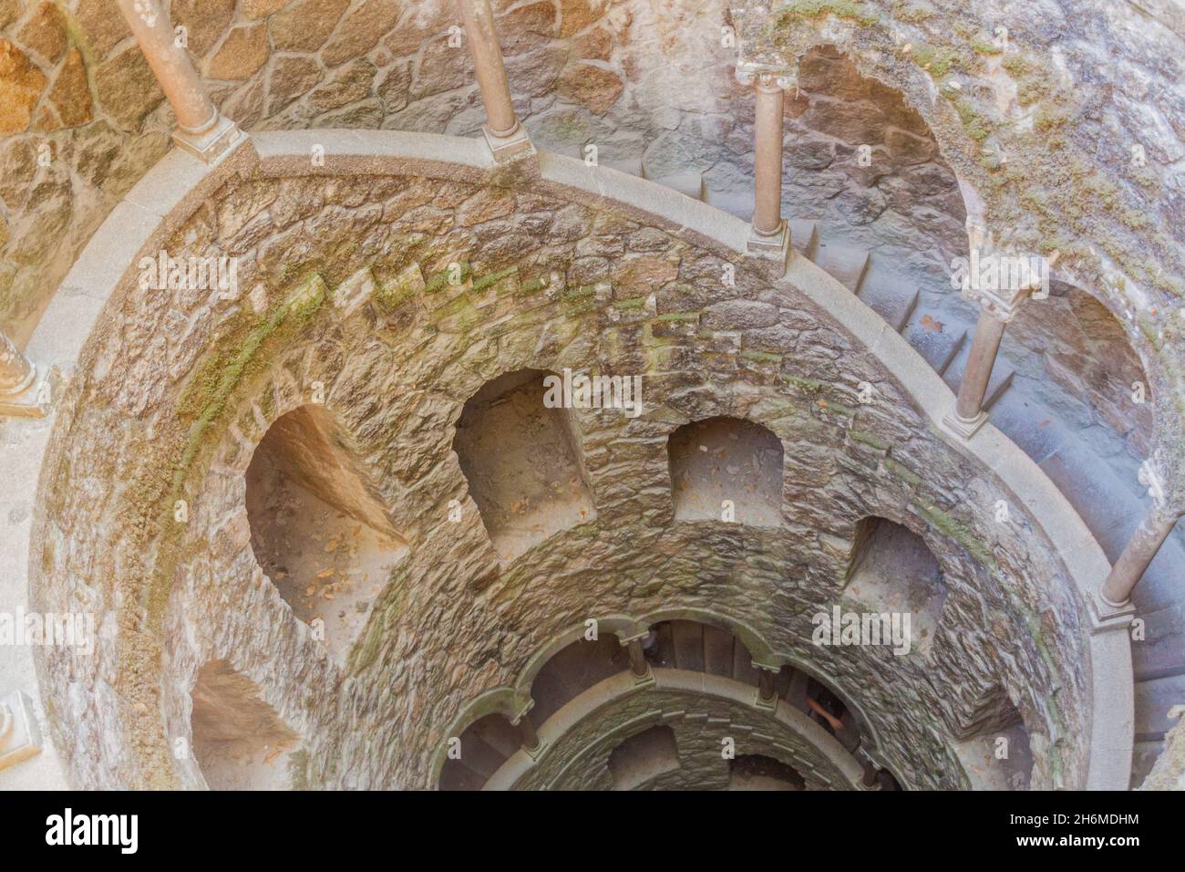 Stairway of Poco Iniciatico Initiation Well in Quinta da Regaleira ...