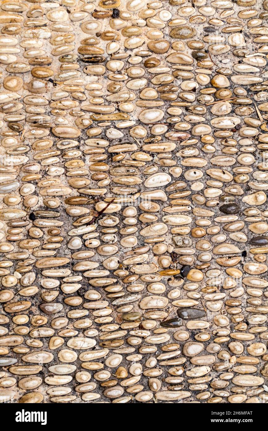 Pebble pebbles path pavement hi-res stock photography and images - Alamy