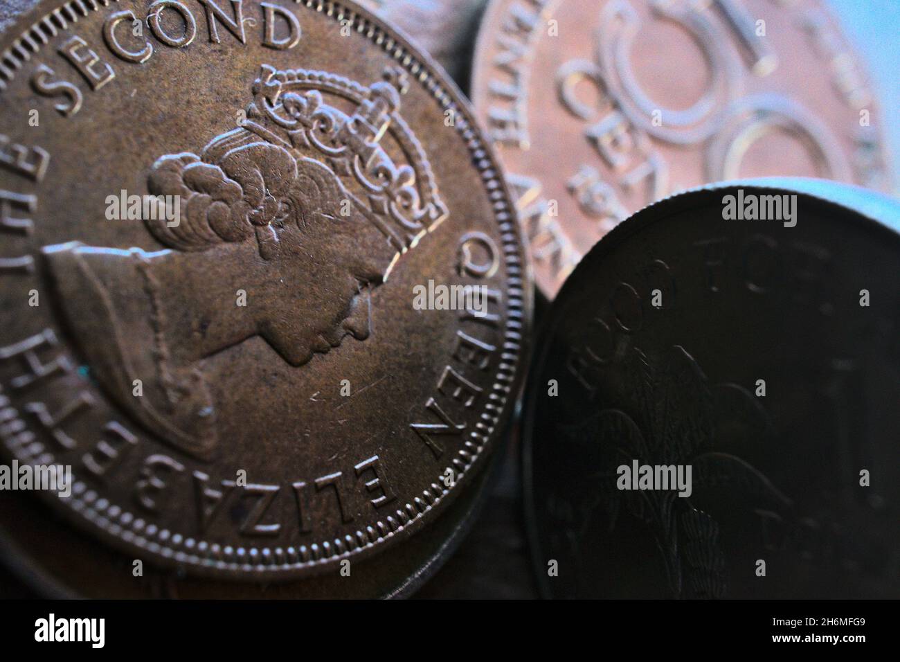 Trinidad and Tobago Coins Stock Photo - Alamy