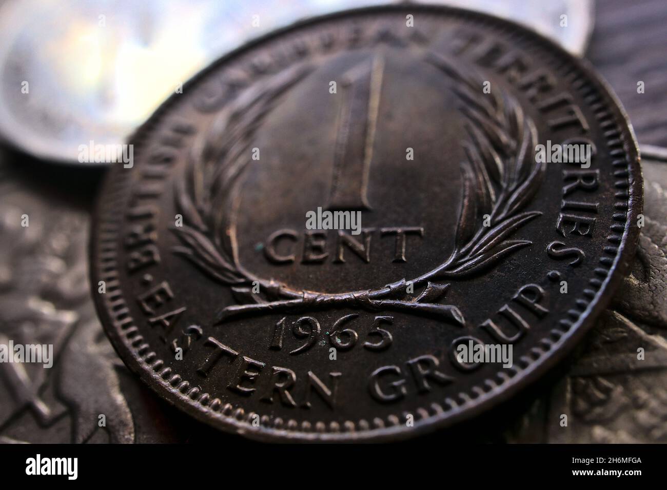 Trinidad and Tobago Coins Stock Photo - Alamy