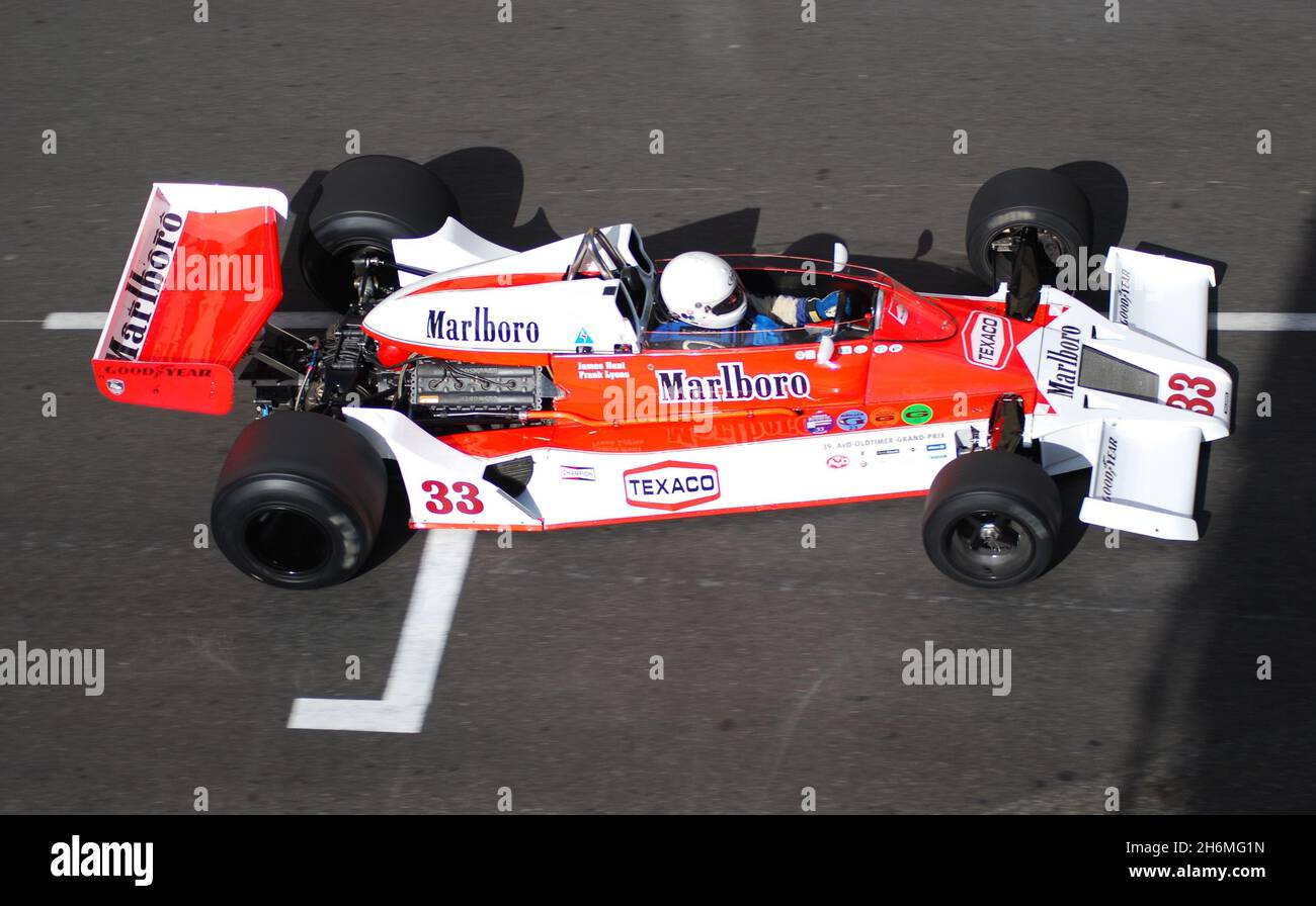 #33 Frank Lyons 1976 McLaren M26, 12th May 2012, 8th Monaco Historique ...