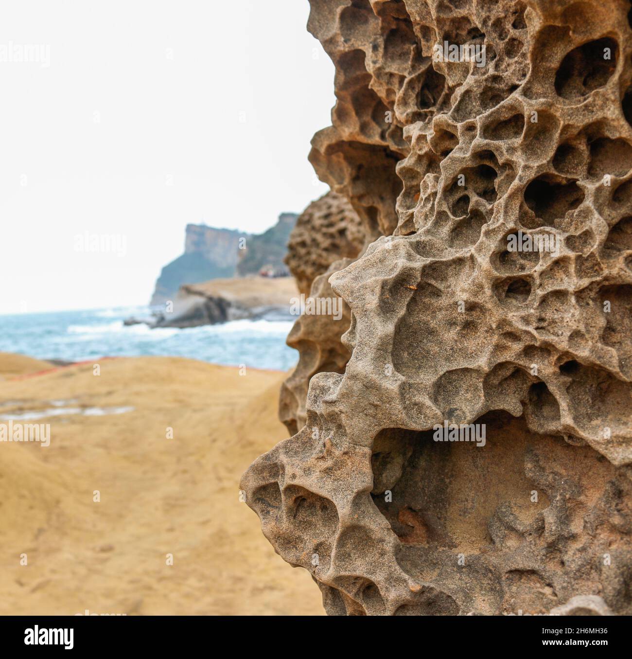 Views from Yehliu Geopark, Taiwan Stock Photo - Alamy