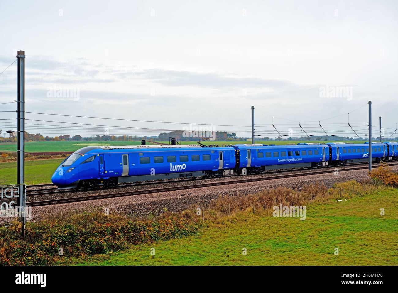 Class 803 Lumo Train at Shipton by Beningbrough, York, England Stock ...