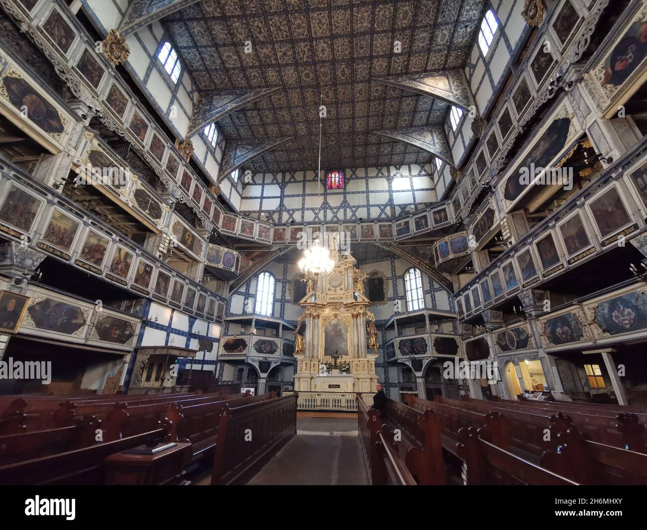 Friedenskirche Jauer Jawor Stock Photo - Alamy