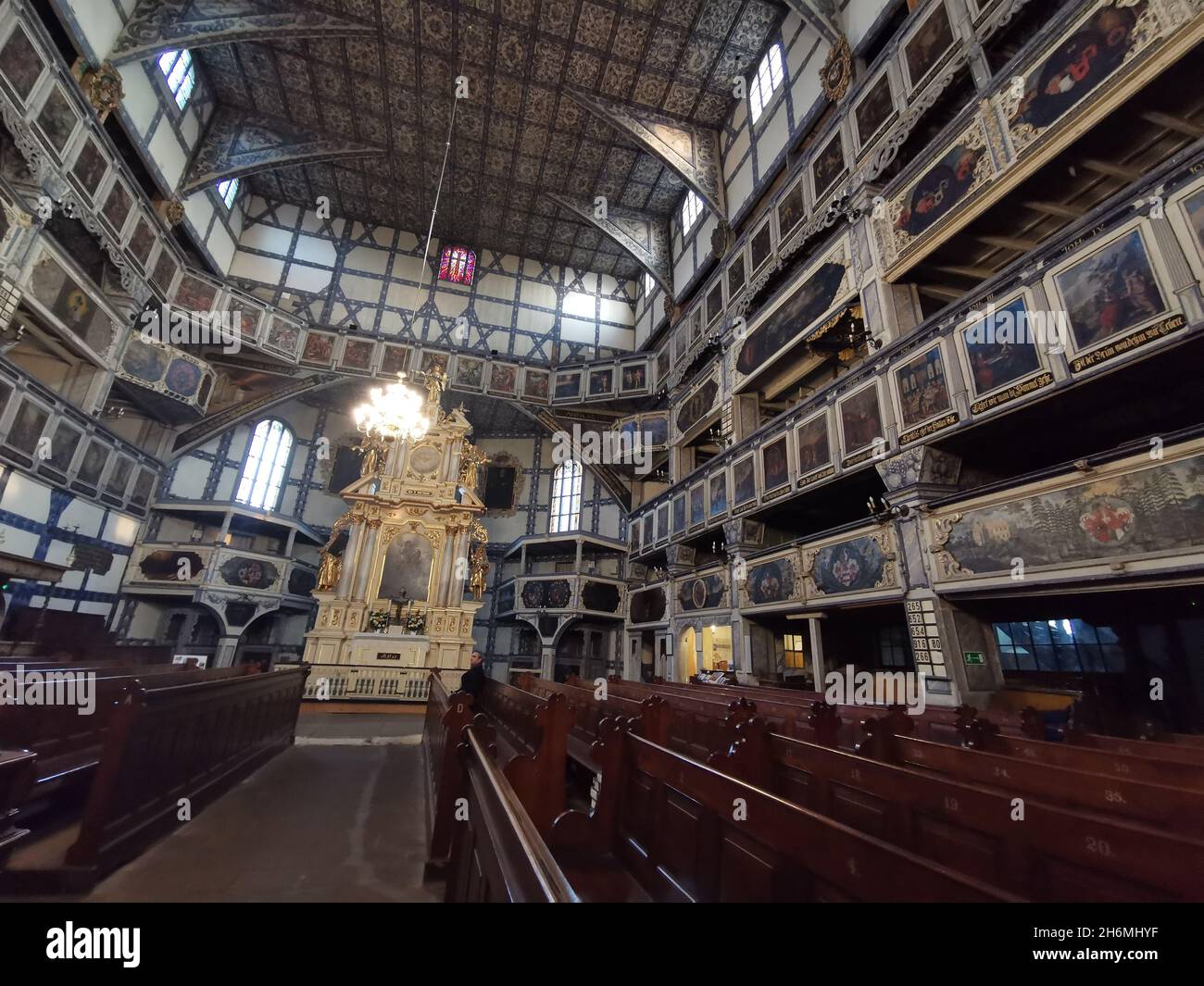 Friedenskirche Jauer Jawor Stock Photo - Alamy