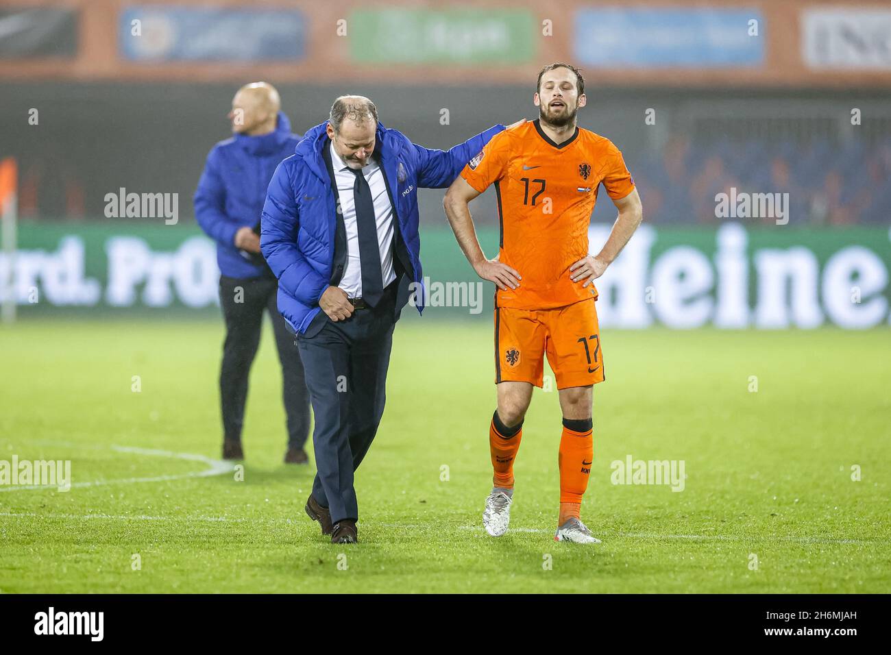 ROTTERDAM, 16-11-2021, Stadium de Kuip, World Cup Qualifier Netherlands ...