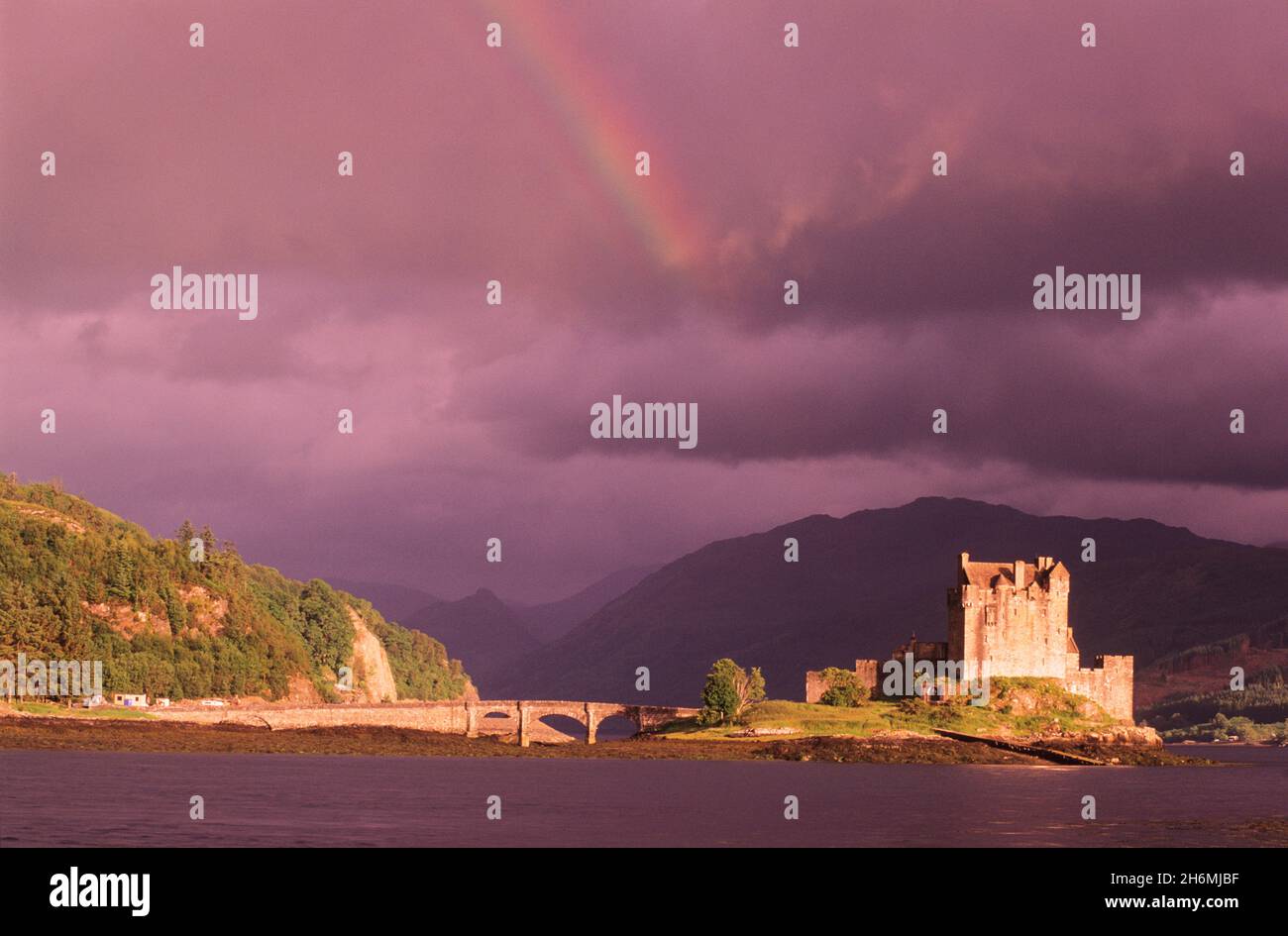 Scottish highlands rainbow hi-res stock photography and images - Alamy