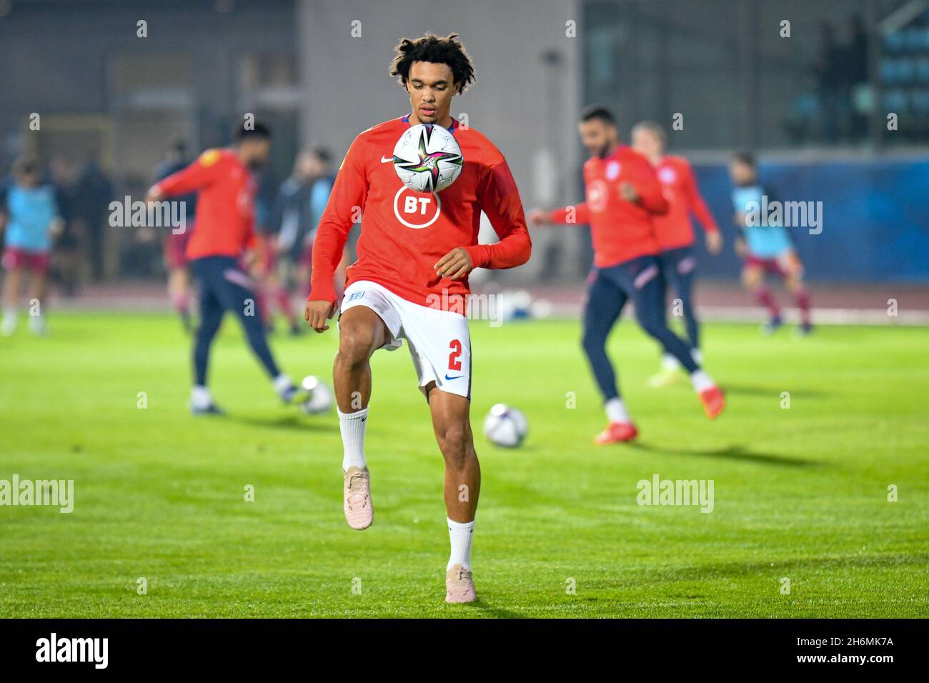 San Marino, November 15 2021, England's Trent Alexander-Arnold during ...