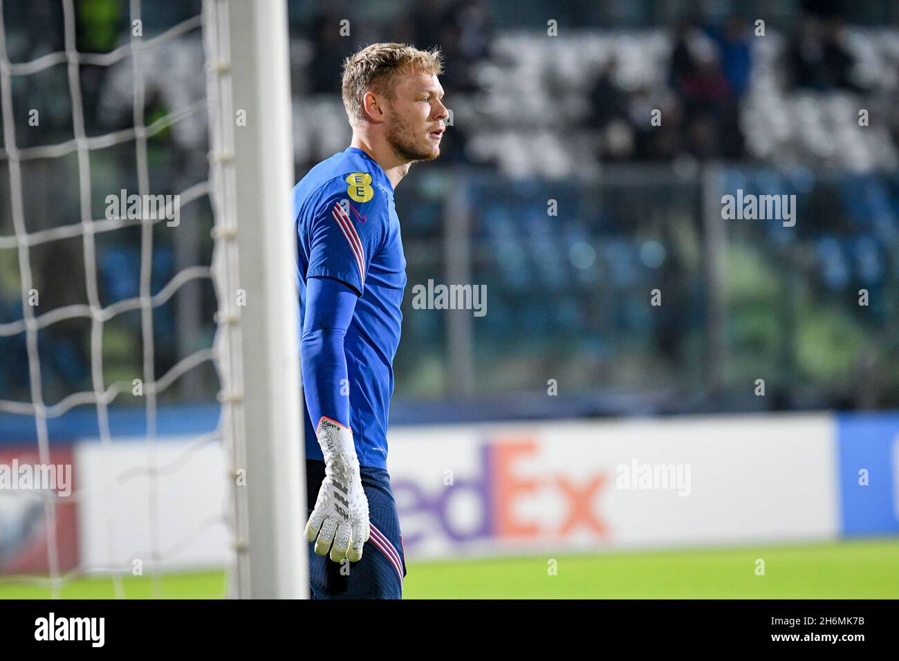 San Marino, November 15 2021, England's Aaron Ramsdale during Qatar ...