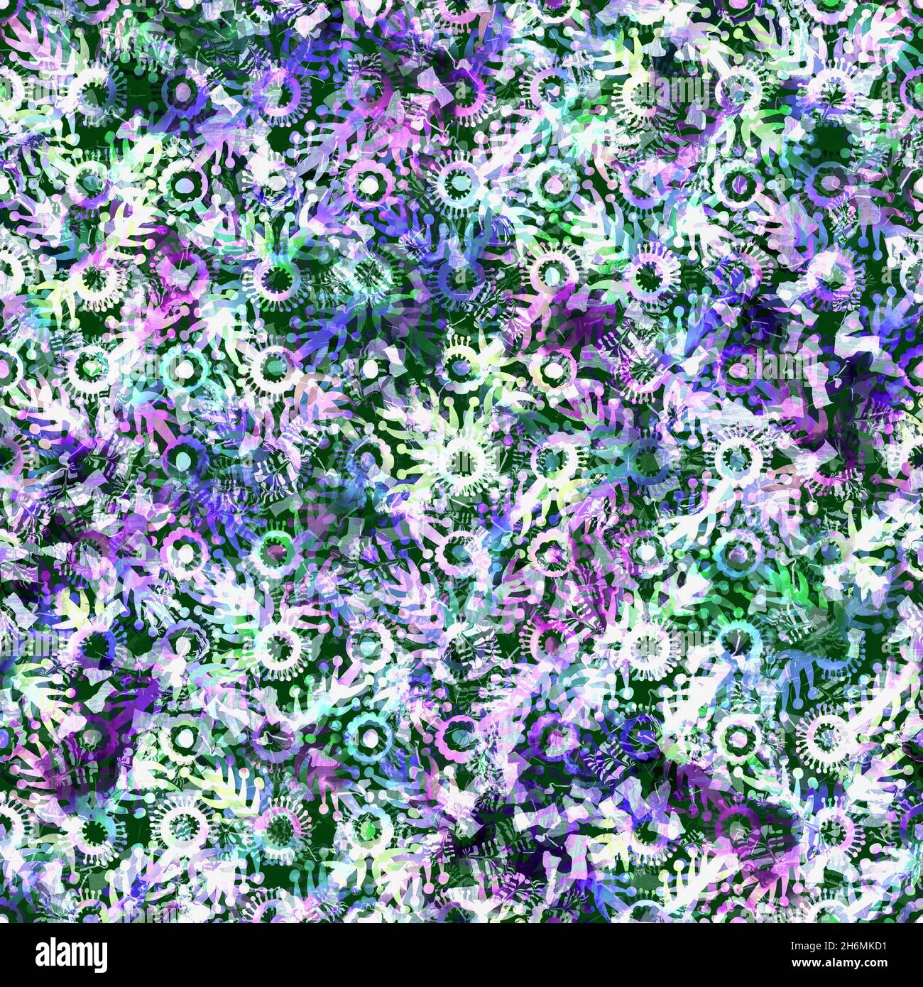 Seamless lilac wash ombre texture pattern. Mottled vintage home decor ...