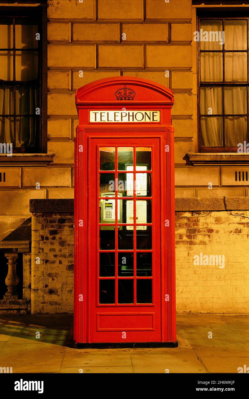 Red Telephone Booth London, England Stock Photo - Alamy