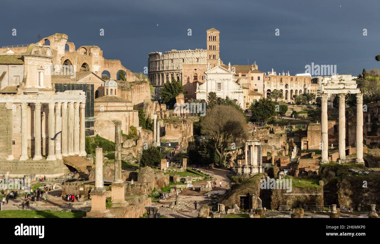 Beautiful scene colosseum in hi-res stock photography and images - Alamy