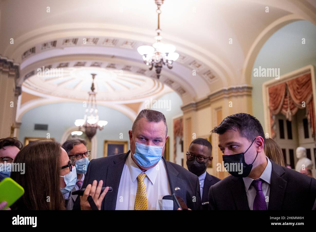 Senator tester hi-res stock photography and images - Alamy