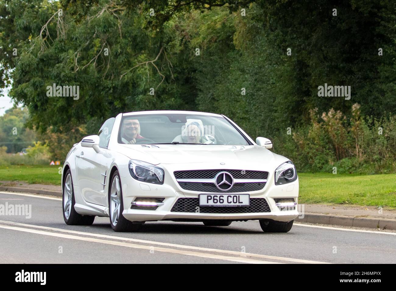 2013 open top Mercedes Benz Stock Photo - Alamy