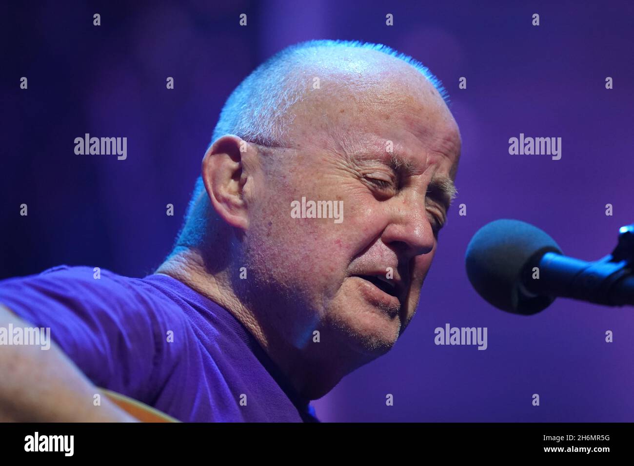 Christy Moore performs at the RTE Radio 1 Folk Awards at Vicar Street ...