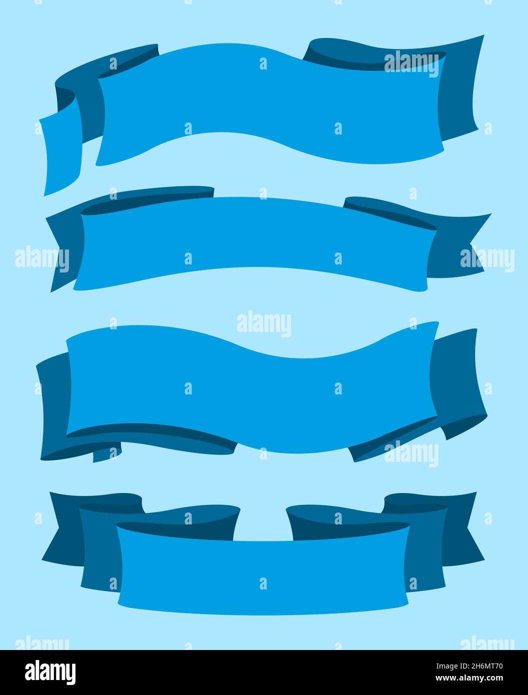 Ribbon set collection Stock Vector Image & Art - Alamy