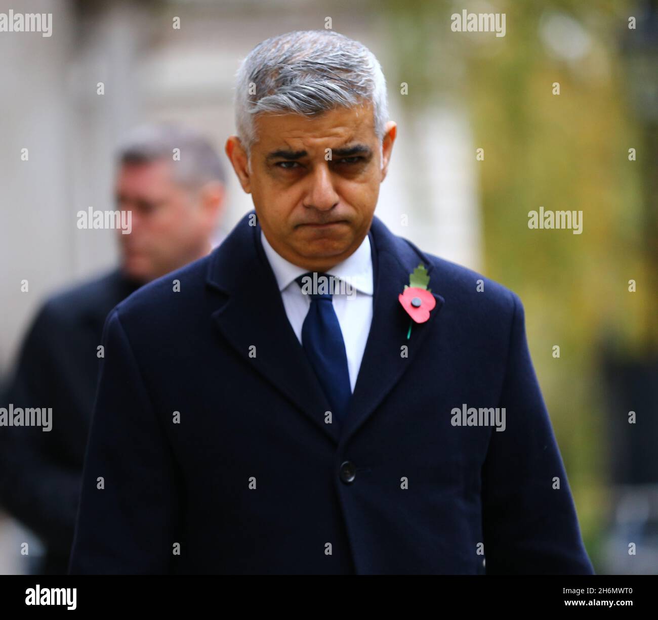 London, England, UK. 14th Nov, 2021. London Mayor SADIQ KHAN arrives in ...
