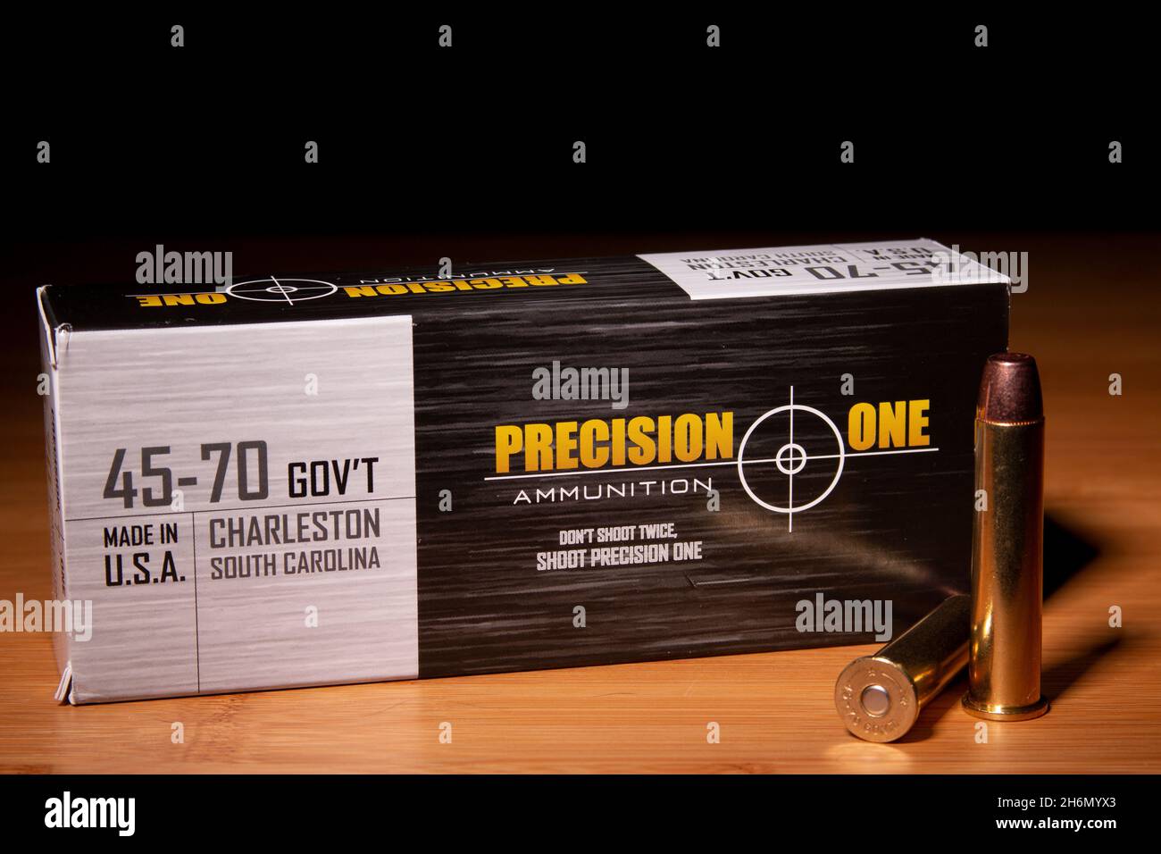 .45-70 Govt Precision One Ammunition Stock Photo - Alamy