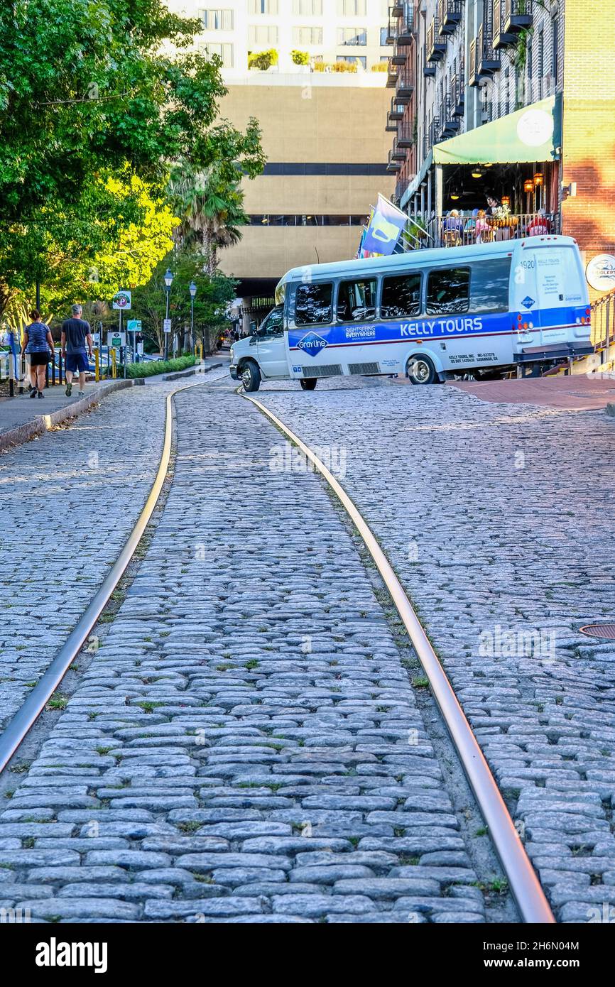 Savannah tour bus hi-res stock photography and images - Alamy
