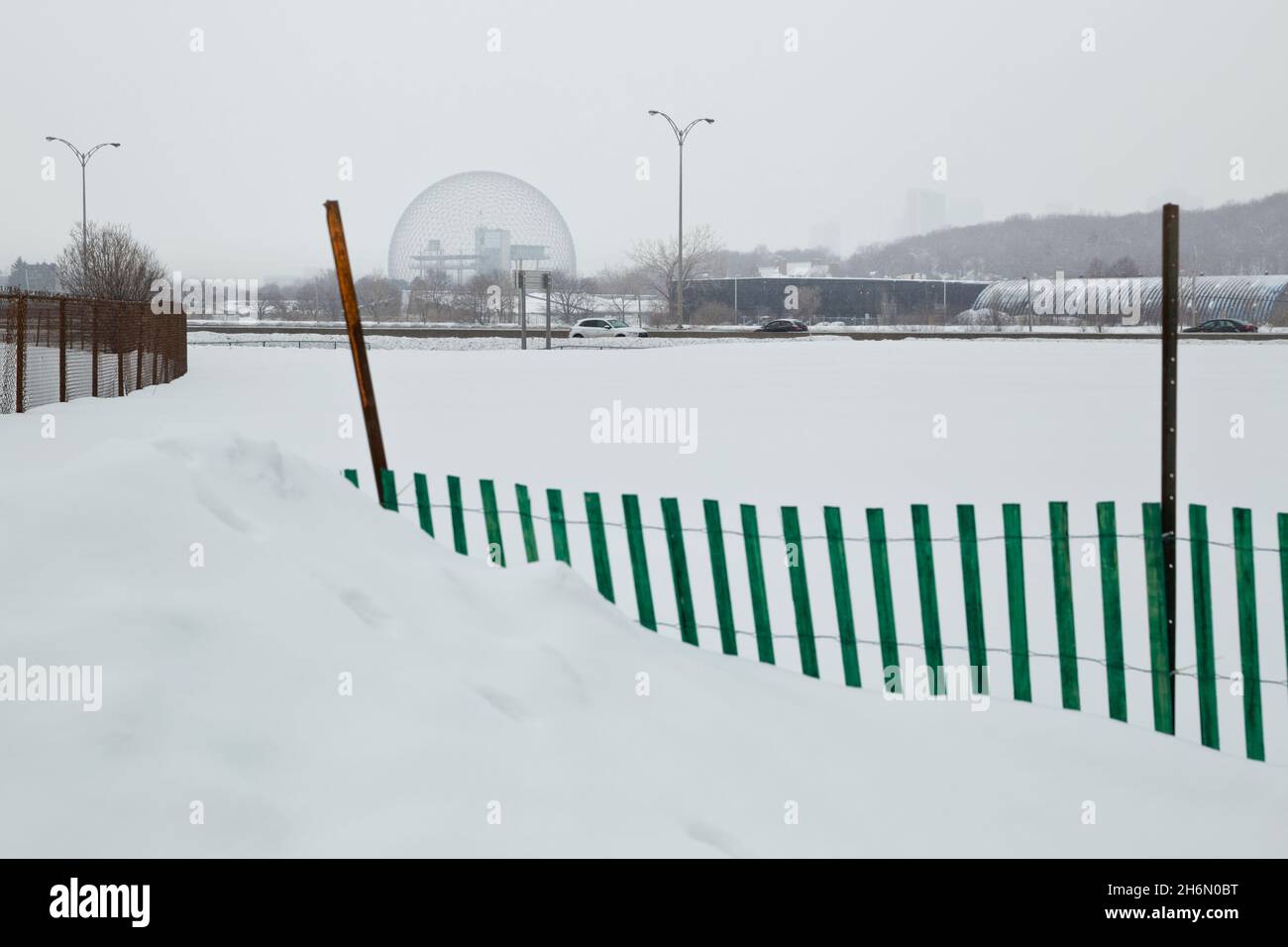 Montreal biosphere winter hi-res stock photography and images - Alamy
