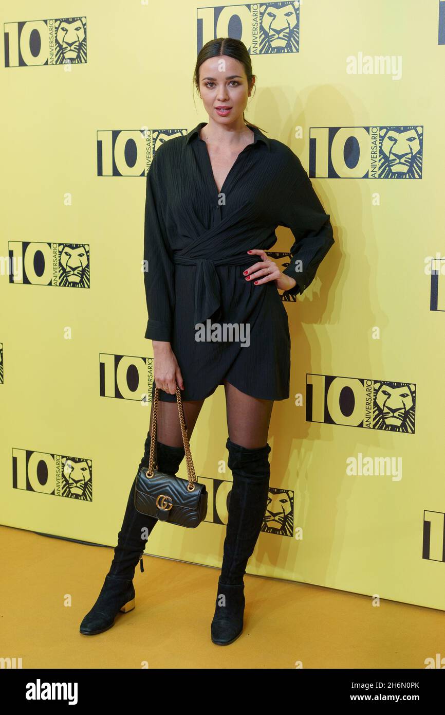 Madrid, Spain. 16th Nov, 2021. Dafne Fernandez attends the 10th ...