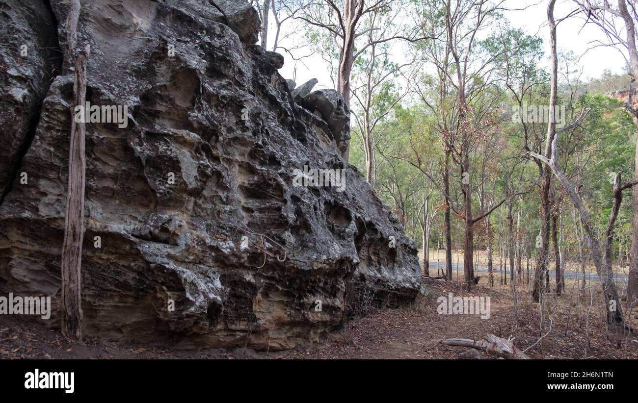 Hiking in Cania Gorge, Queensland, Australia Stock Photo - Alamy