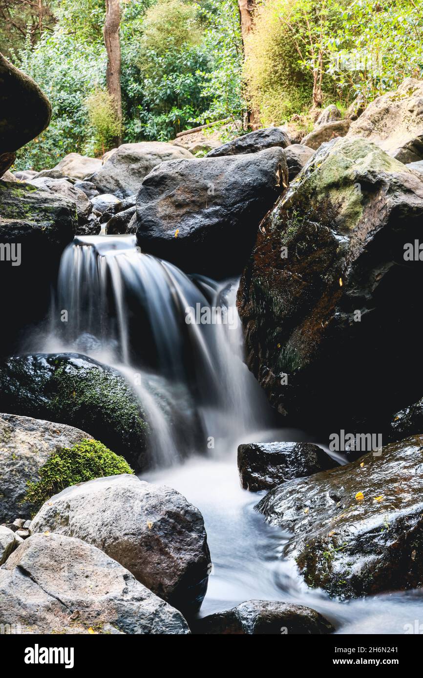 Small beautiful waterfall hi-res stock photography and images - Alamy