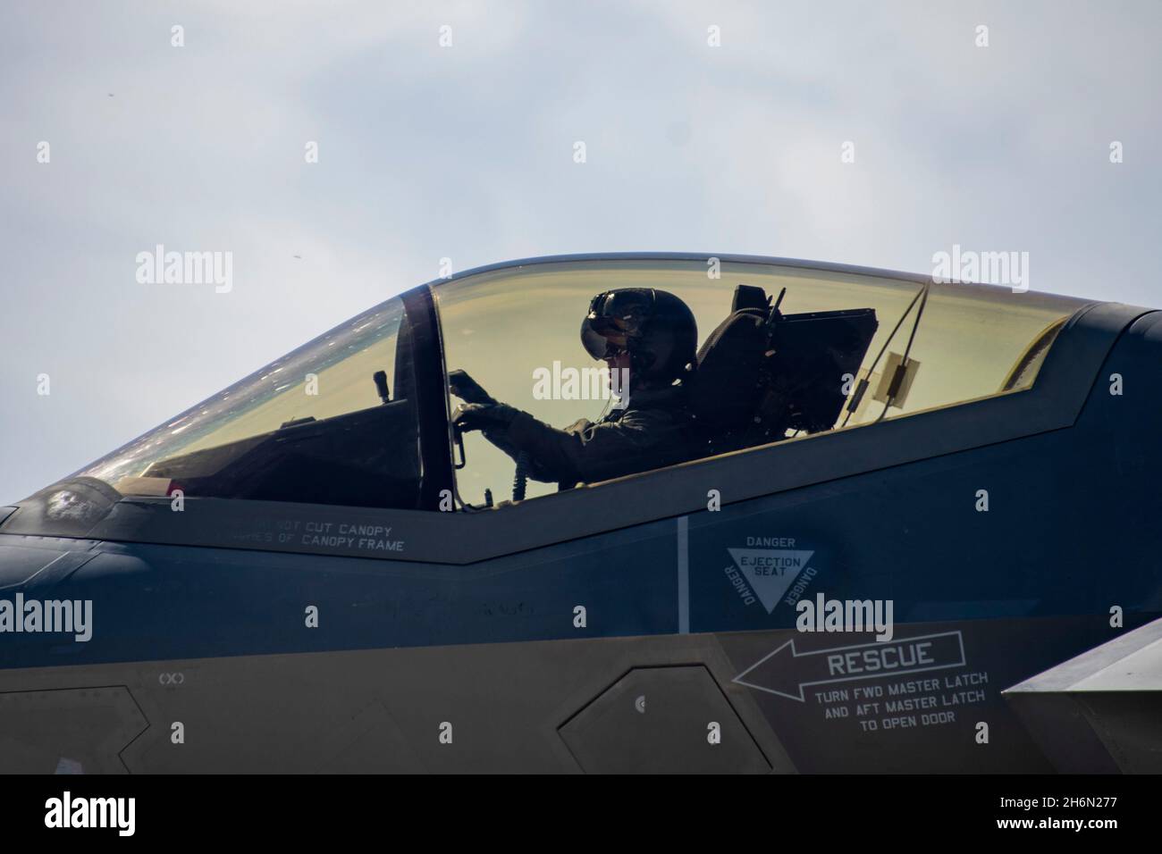 U.S. Air Force Capt. Kristin "BEO" Wolfe, F-35A Lightning II ...