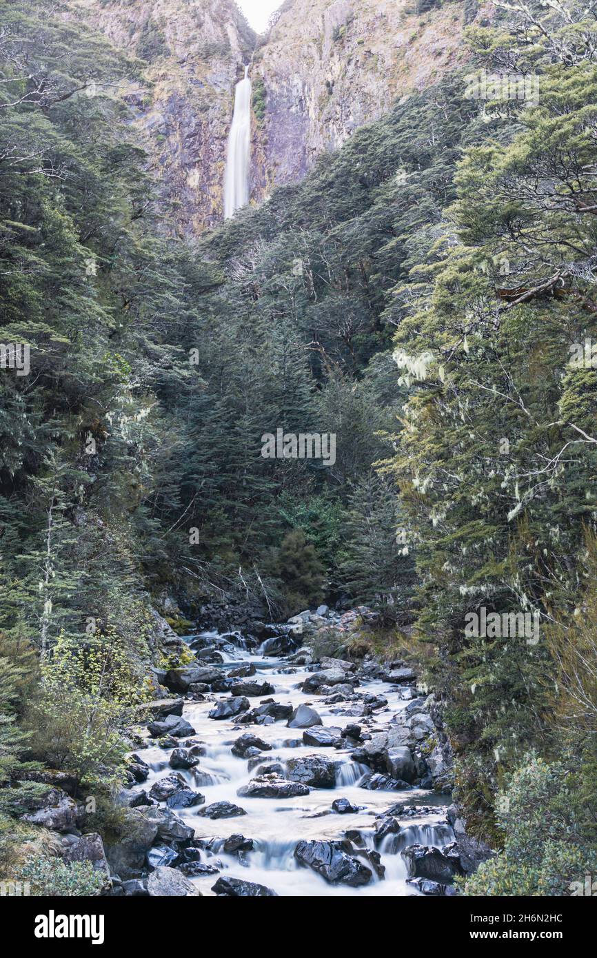 River and Waterfall Stock Photo - Alamy