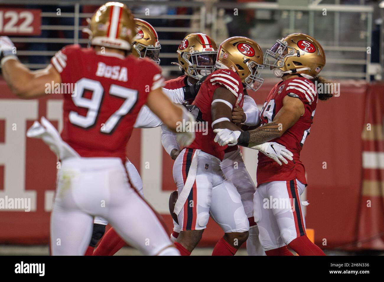 Santa Clara, USA. 15th Nov, 2021. San Francisco 49ers free safety ...