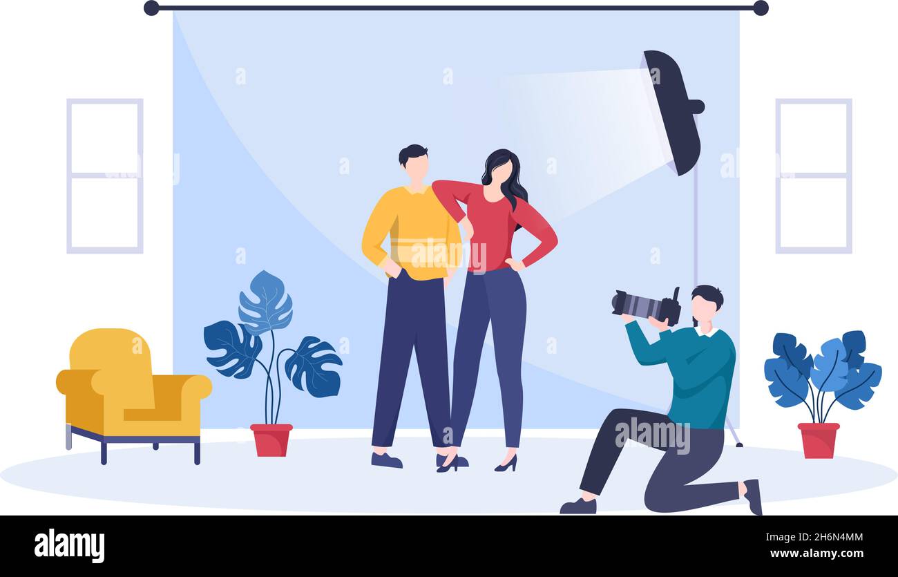 Bridal photoshoot Cut Out Stock Images & Pictures - Alamy