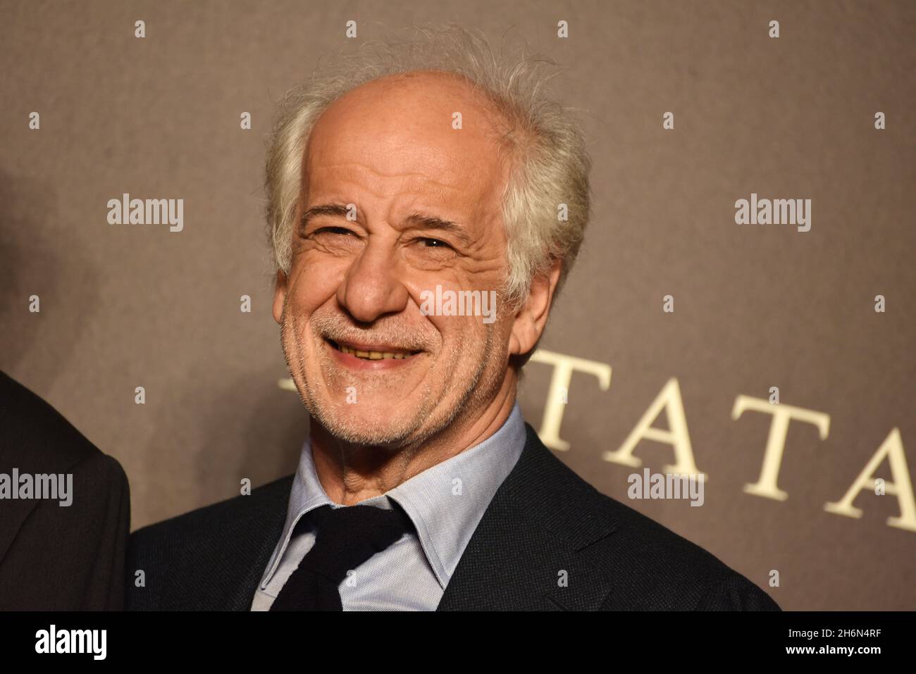 Naples, Italy. 16th Nov, 2021. The Actor Tony Servillo on the red ...
