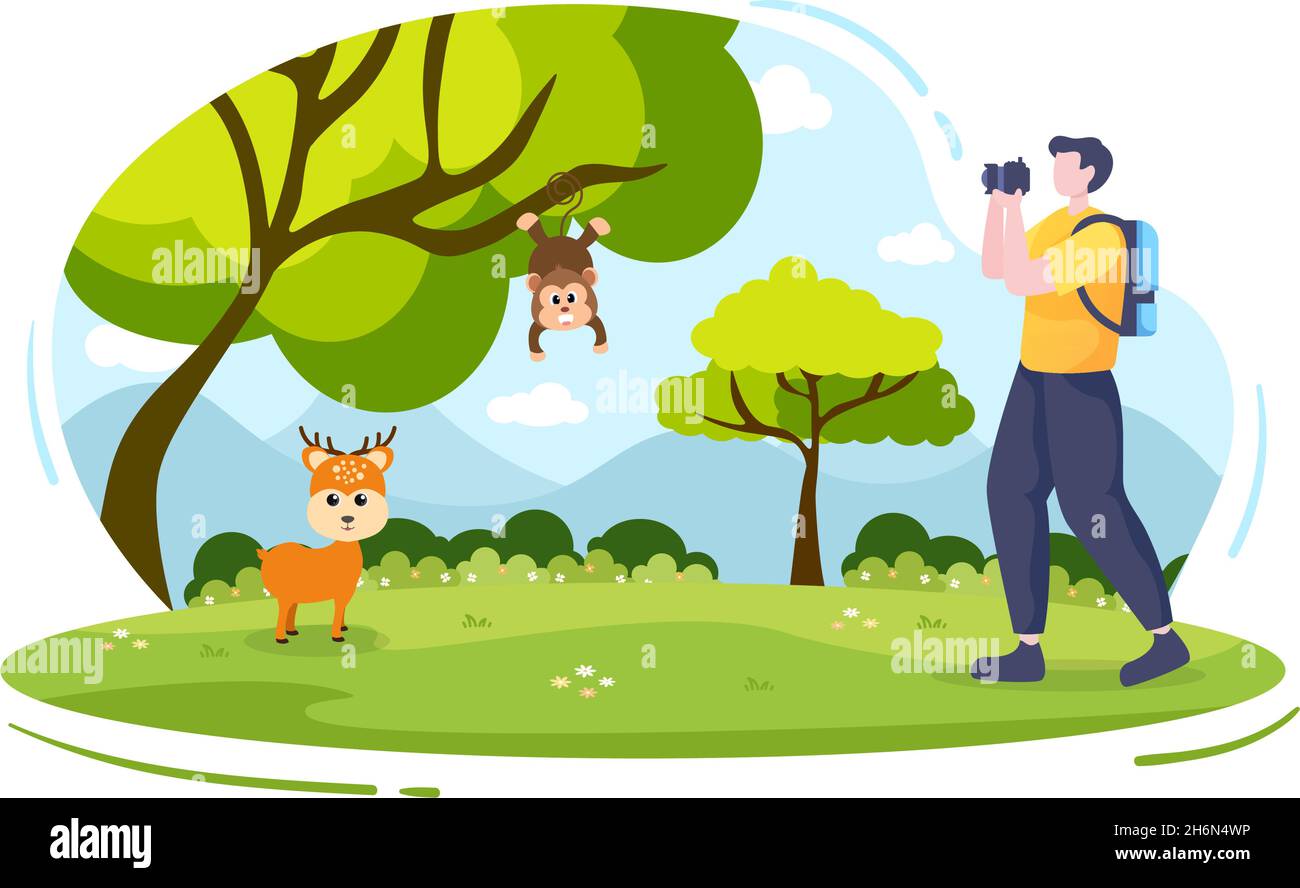 Forest photo Stock Vector Images - Alamy