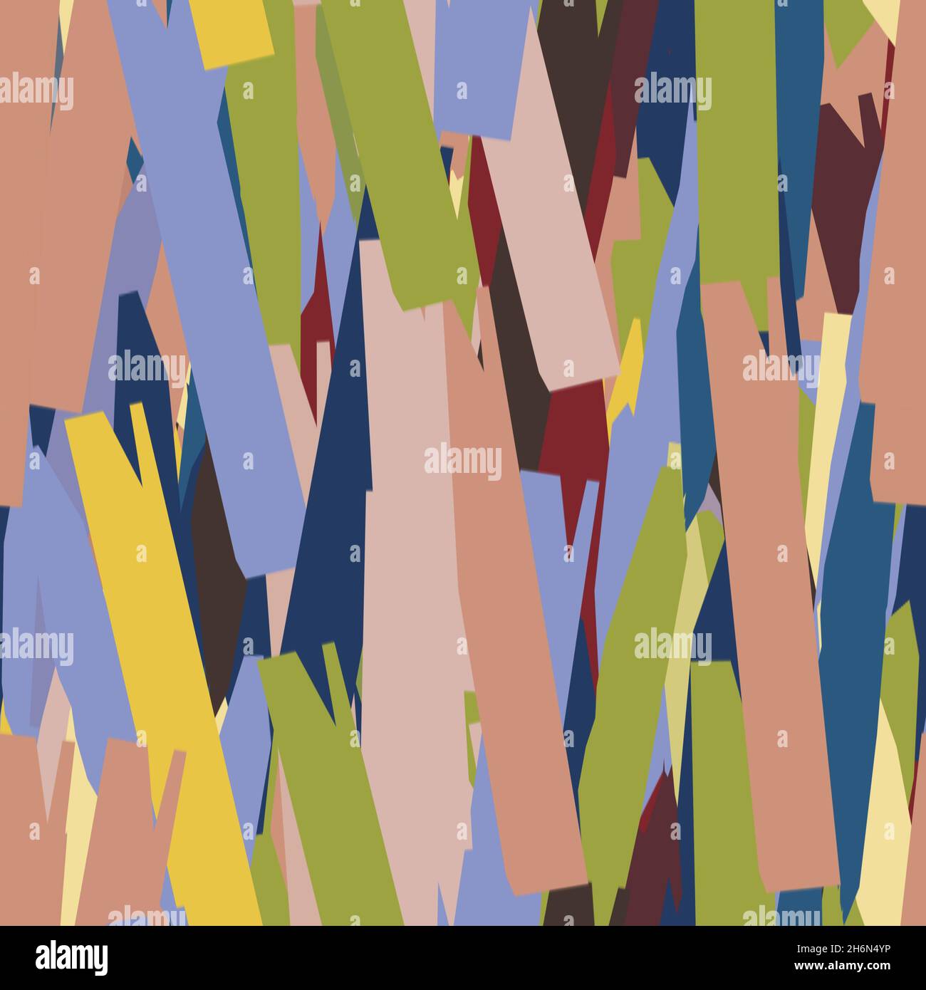 Seamless funky expressive and energetic paper cut out collage surface ...