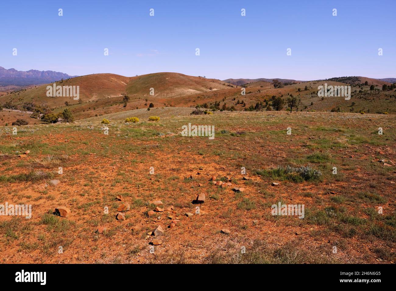Hucks Lookout in the Flinders Ranges in South Australia Stock Photo - Alamy