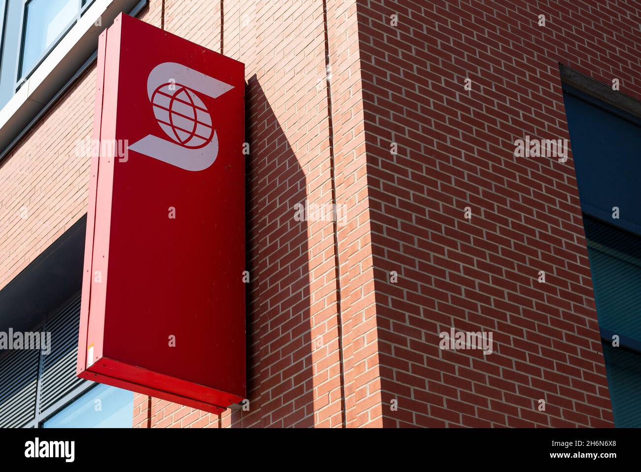 Toronto, ON, Canada - August 10, 2021: The logo and brand sign of ...